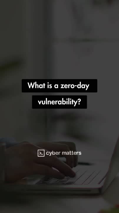 [video] Cyber Matters On Linkedin Cybersecurity Zeroday Vulnerability Infosec Cyberattack