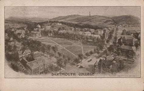 Dartmouth College Hanover Nh Postcard