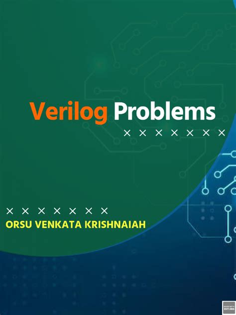 verilog practice problems with solutions for reference 1692858747 pdf