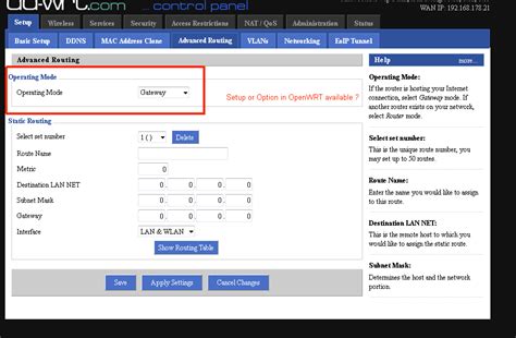 Need Help For Router Gateway Config Network And Wireless Configuration Openwrt Forum