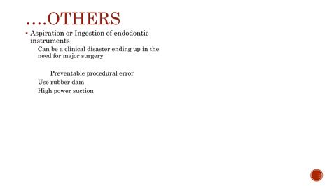 Procedural Errors In Endodontics Pptx
