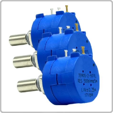 3590s 2 Multi Turn Adjustable Potentiometer Unicom Radio