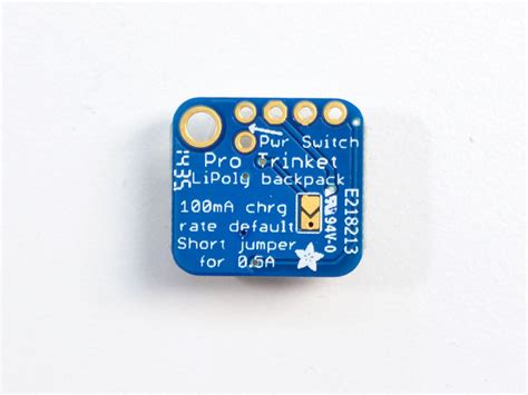 Overview Adafruit Pro Trinket Lipoly Liion Backpack Adafruit Learning System