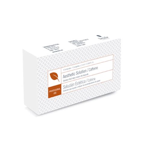 Sol Est Cafeina 10 Ampollas X 2ml Dermclar © Representaciones