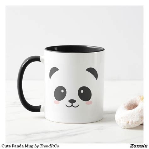 Cute Panda Mug Zazzle Mugs Panda Items Cute Panda