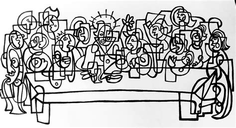 The Last Supper Drawing At PaintingValley Com Explore Collection Of The Last Supper Drawing