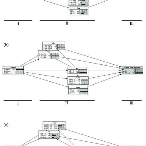 Structure Of The Bayesian Network Model Showing The Effects Of Rainfall