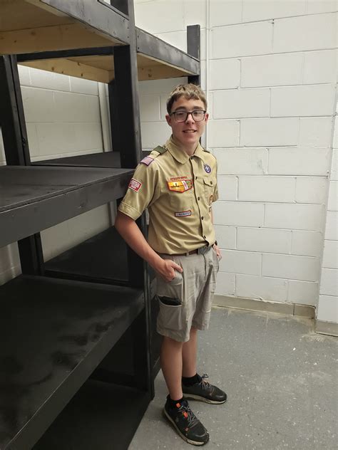John Dewitte Of Scout Troop 186 Earns Eagle Scout Designation
