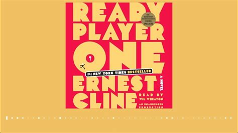 Ready Player One By Ernest Cline Read By Wil Wheaton Audiobook