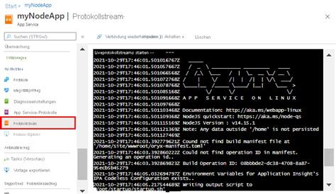 Schnellstart Erstellen Einer Nodejs Web App Azure App Service Microsoft Learn