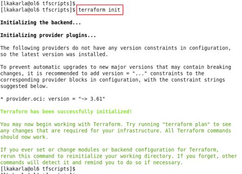 My Learnings Work By Lakshmipathi Kakarla Terraform Oci Provider Quickstart Guide