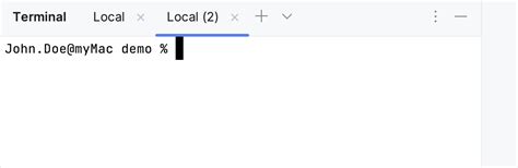 Terminal Intellij Idea Documentation
