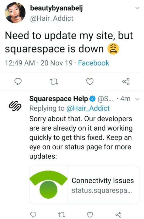 Fixed Squarespace Website Not Working And Throwing 503 Error Code To Many Users Digistatement