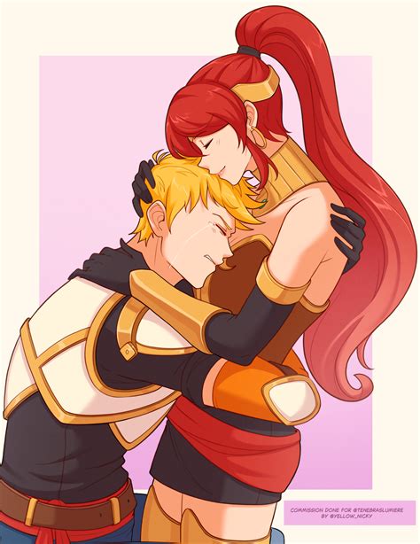 Yellow Nicky Jaune Arc Pyrrha Nikos Rwby Commission Highres 1boy