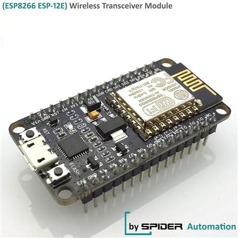 Buy Online Spider Automation Esp8266 Esp 12e Nodemcu Wi Fi Wireless Transceiver Module