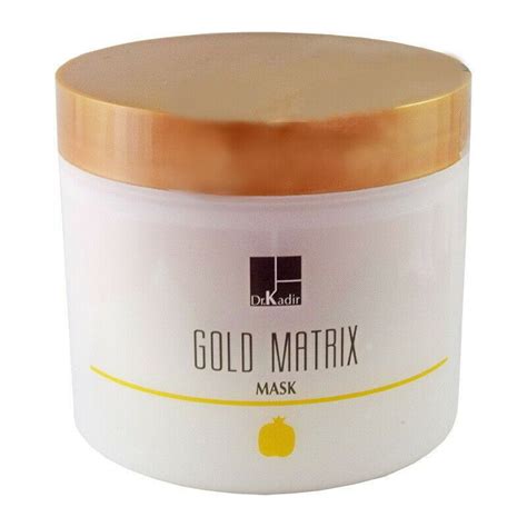 Dr Ron Kadir Gold Matrix Mask 50 250 Ml Emollient Pomegranate