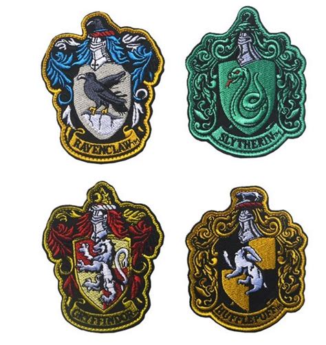 Нашивки Гарри Поттер Факультеты Хогвартса лучшая цена и магазины где купить