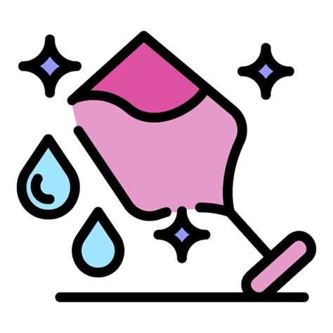 Premium Vector Full Glass And Drops Icon Outline Full Glass And Drops