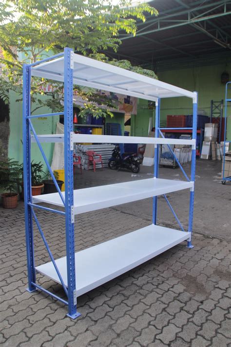 Rak Gudang Light Duty Az 36 Kekuatan 250 Kg Per Ambalan Rak Gondola Minimarket Supermarket