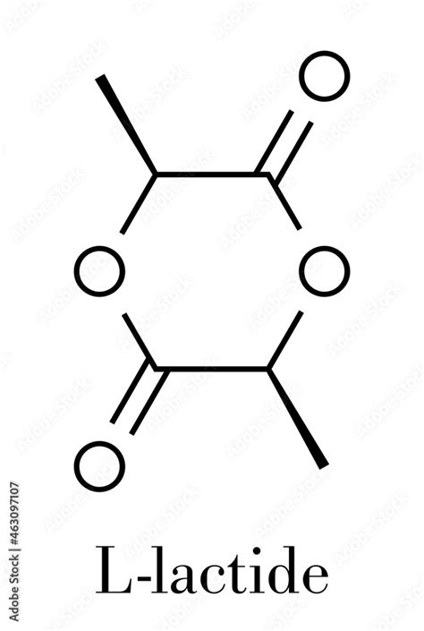 L Lactide Pla Precursor Molecule Used In Synthesis Of Polymeric