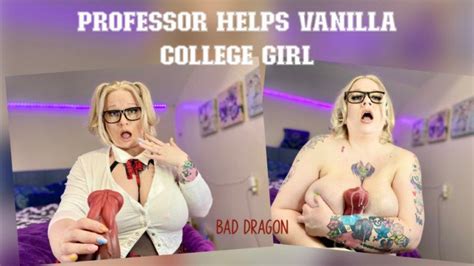 Professor Helps Vanilla College Girl Lexi Kings Video Store