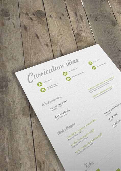 Curriculum Vitae On Behance