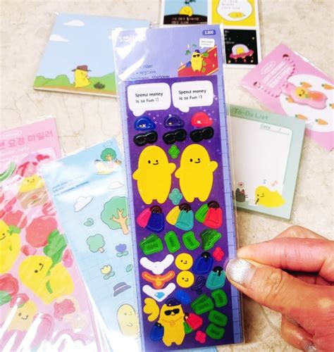 씰스티커 떡메모지 능률 Up 스마일러 문구 네이버 블로그