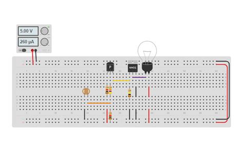 Circuit Design Ldr Pnp Nmosfet Tinkercad