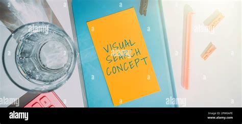 Sign Displaying Visual Search Concept Internet Concept Perceptual Task