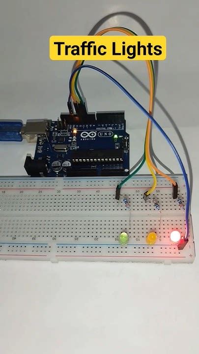 Traffic Lights Arduino Arduino Arduinoproject Arduinotutorial Arduinotutorials Youtube