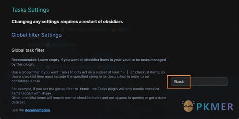 Pkmer Obsidian 插件：tasks 更方便的任务管理
