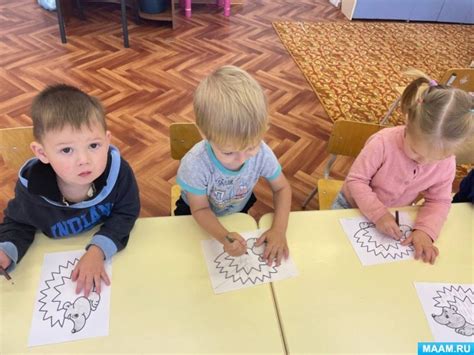 Рисование в первой младшей группе «Ёжик ёжик мой дружок 2 фото Воспитателям детских садов