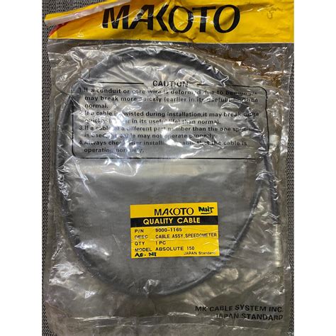 Absolute 150 Makoto Speedometer Cable Assy Shopee Philippines