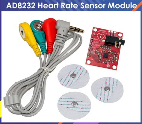 Ad8232 Ecg Pulse Heart Measurement Monitoring Sensor Module Diy Kit