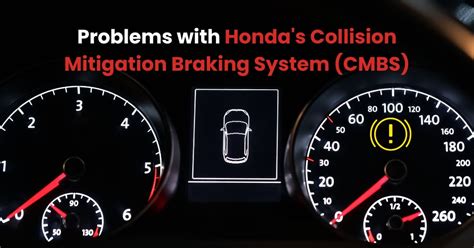 Potential Problems With Honda S Collision Mitigation Braking System The Lemon Law Experts