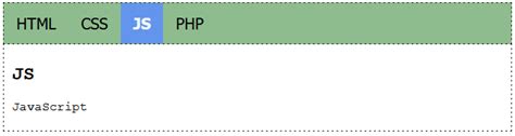 Box Multi Tab Con Html Css E Javascript Html Htmlit