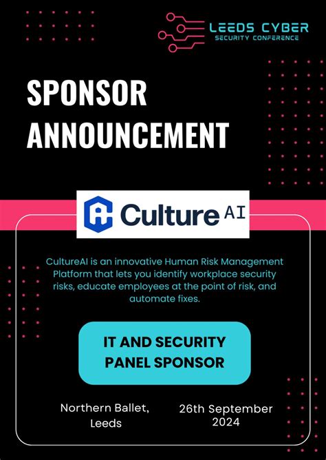 Leeds Cyber Security Conference On Linkedin Cybersecurity Informationsecurity Cyberevents
