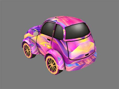 만화 자동차 3d 모델 39 Dae Fbx Max Obj Free3d