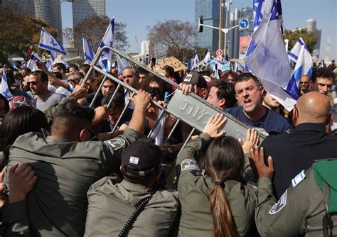 Israeli Police Violently Crack Down On Protest Over Judicial Overhaul