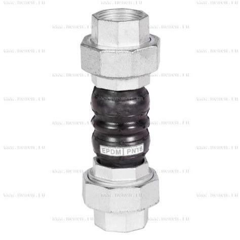 Компенсатор резиновый гибкая вставка резьбовой тип Rsv011n продажа в Москве и Екатеринбурге