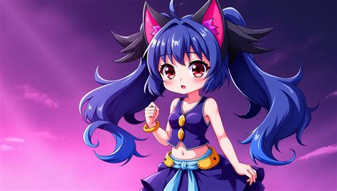Free Vibrant Anime Fox Girl Image Anime Manga Fox Girl Download