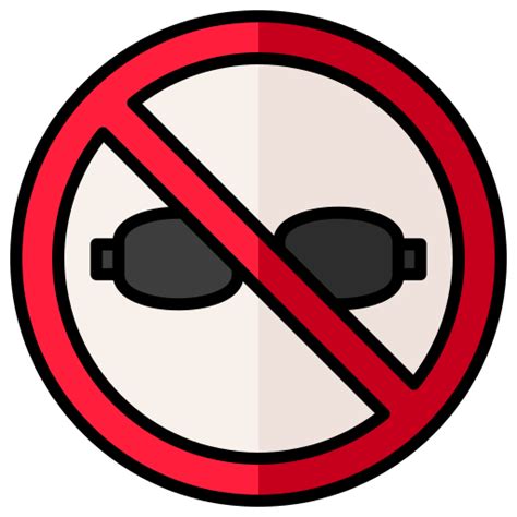 No Glasses Generic Color Lineal Color Icon