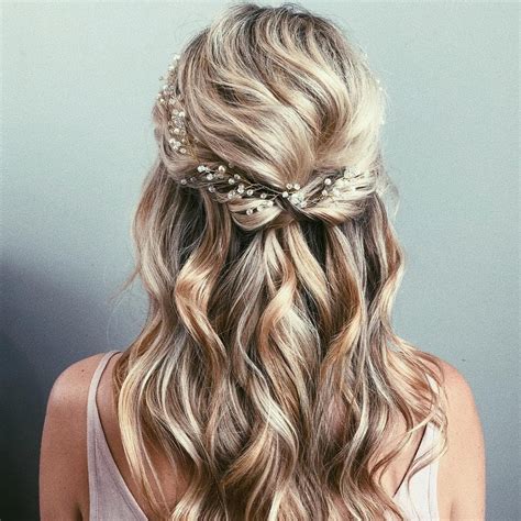 Half Up Half Down Wedding Hairstyles