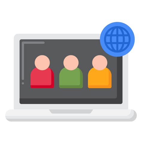 Virtual Class Flaticons Flat Icon