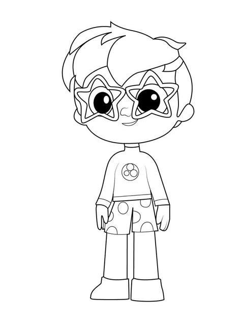 True And The Rainbow Kingdom Coloring Pages