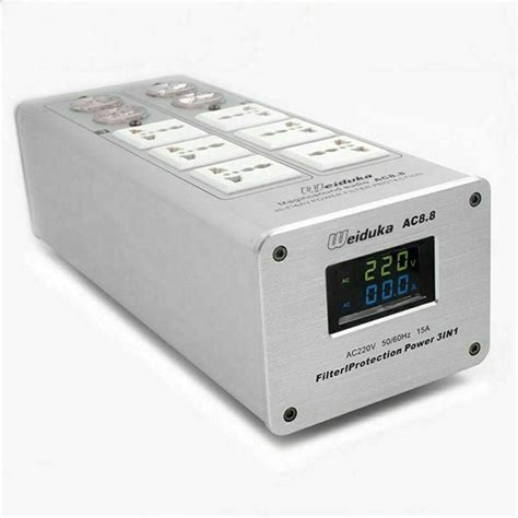 Shanna Advanced Audio Power Purifier Filter Ac Power Socket Ac8 8 3000w