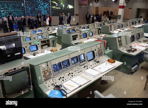 Empty Control Room Nasa