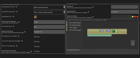 mcreator 2020 1 will add many new advancement options including more