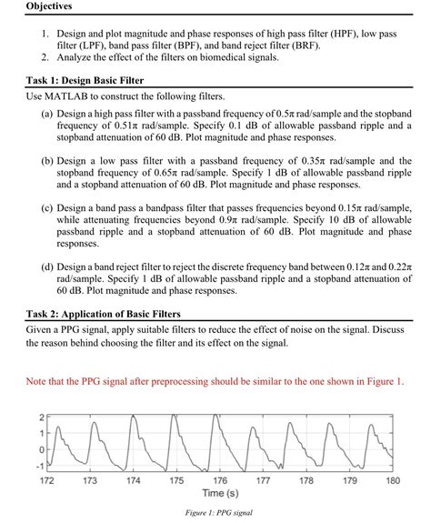 Solved 1 Design And Plot Magnitude And Phase Responses Of