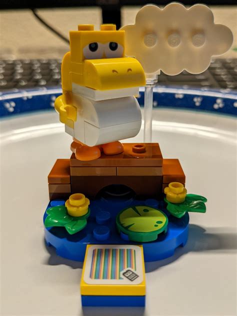 He S Even More Glorious In Person Beeg Baby Yoshi R Lego